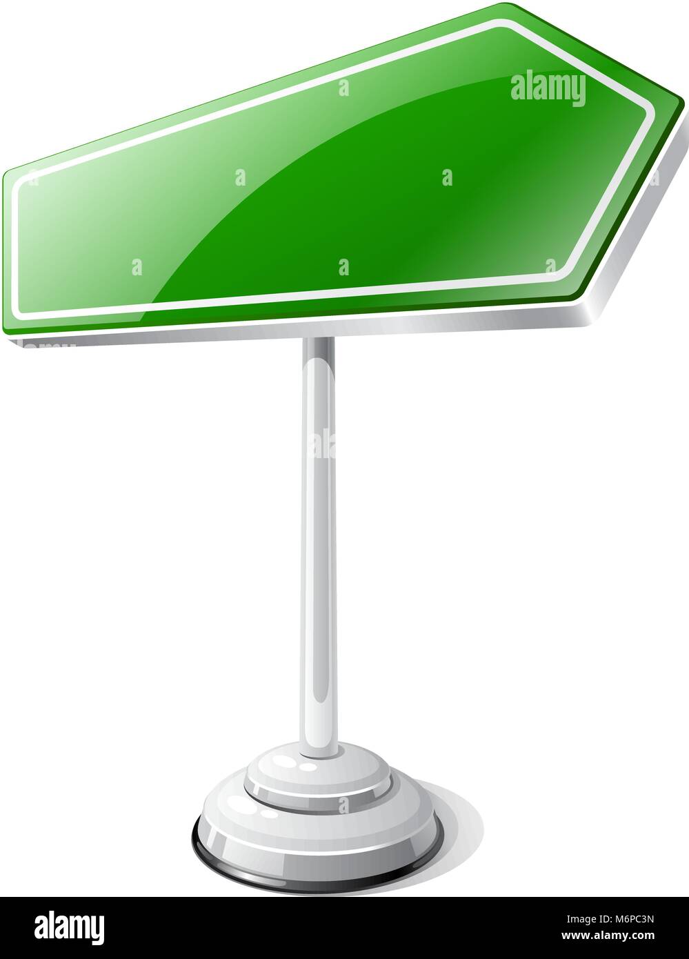 Information road traffic sign isolated on white Stock Vector Image ...