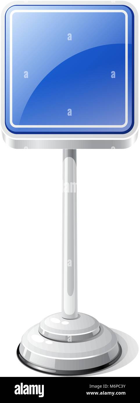 Information road sign indicating Stock Vector Images - Alamy