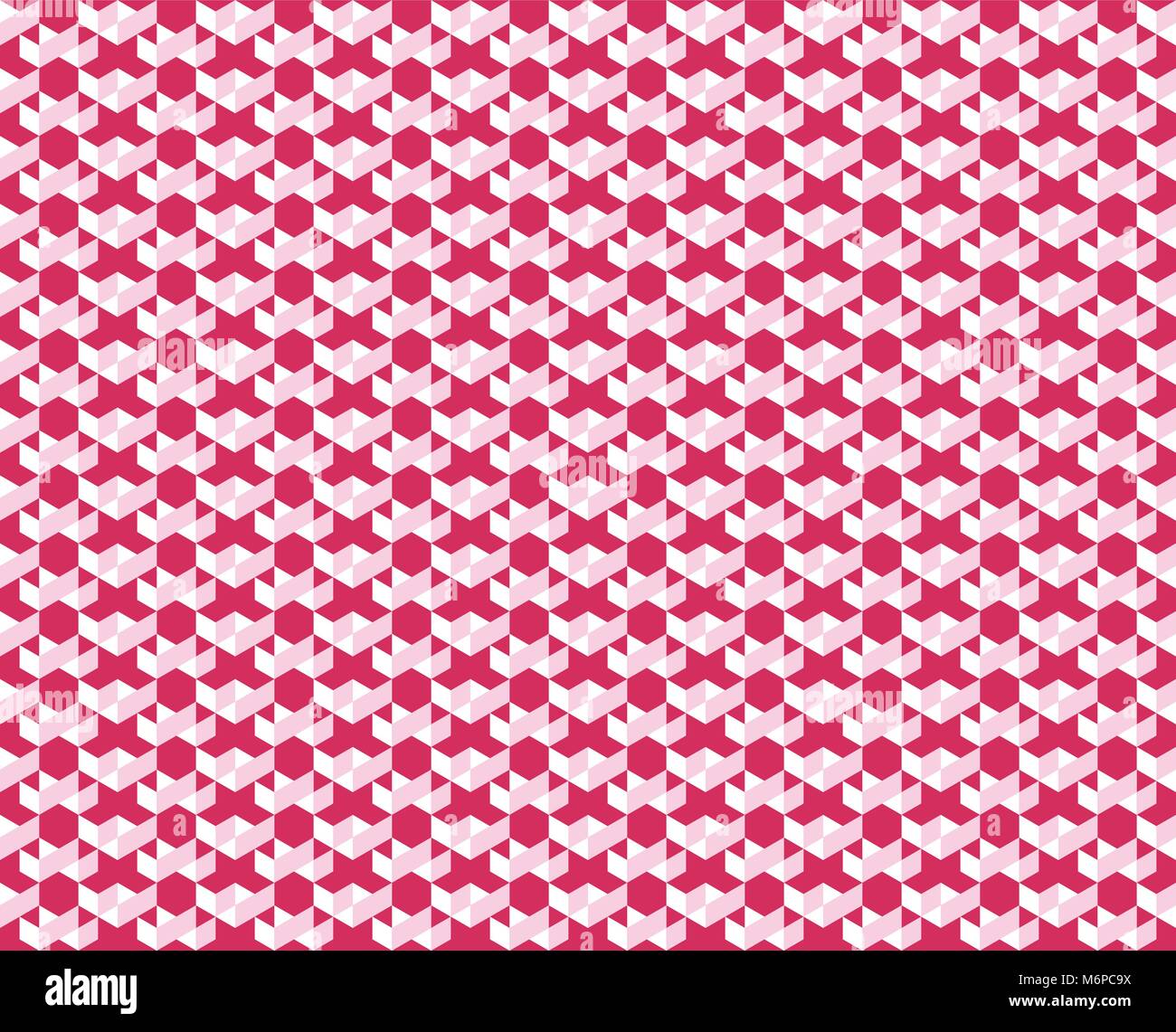 Abstract geometric pattern of pink colors tones - Vector illustration ...