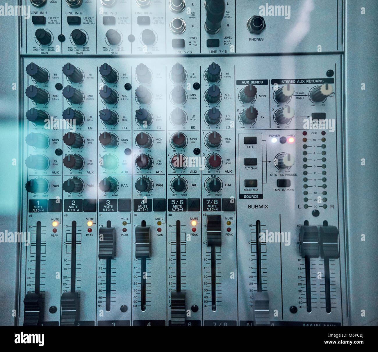 server hardware behind glass Stock Photo - Alamy