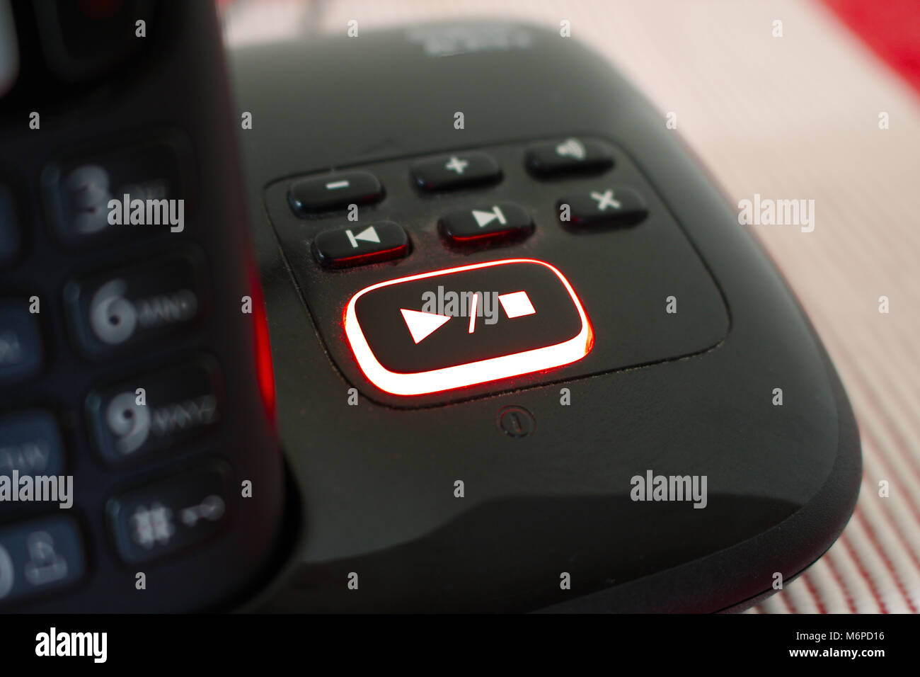 Play button design hi-res stock photography and images - Alamy