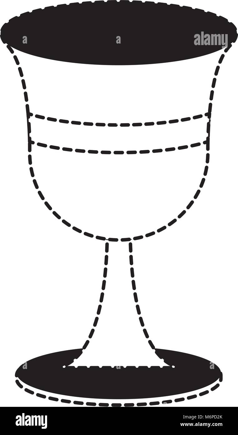 Holy grail icon over white background, vector illutration Stock Vector ...