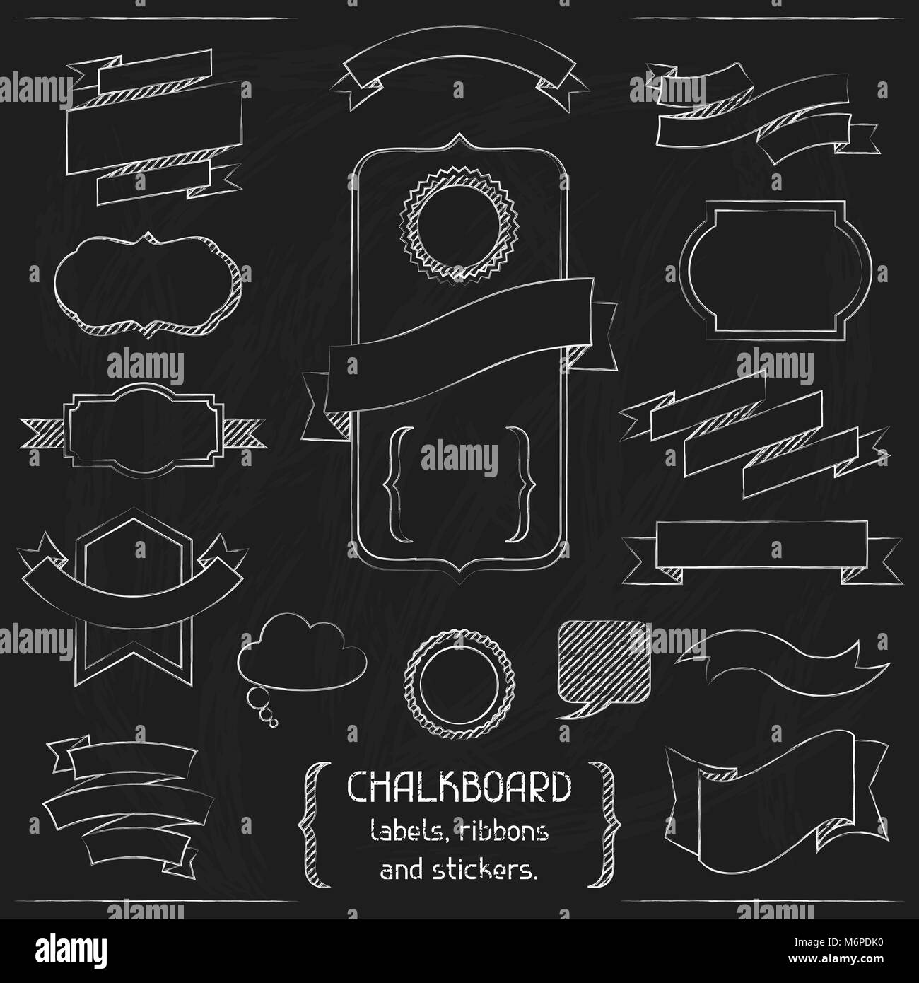 Old fashioned labels Stock Vector Images - Alamy