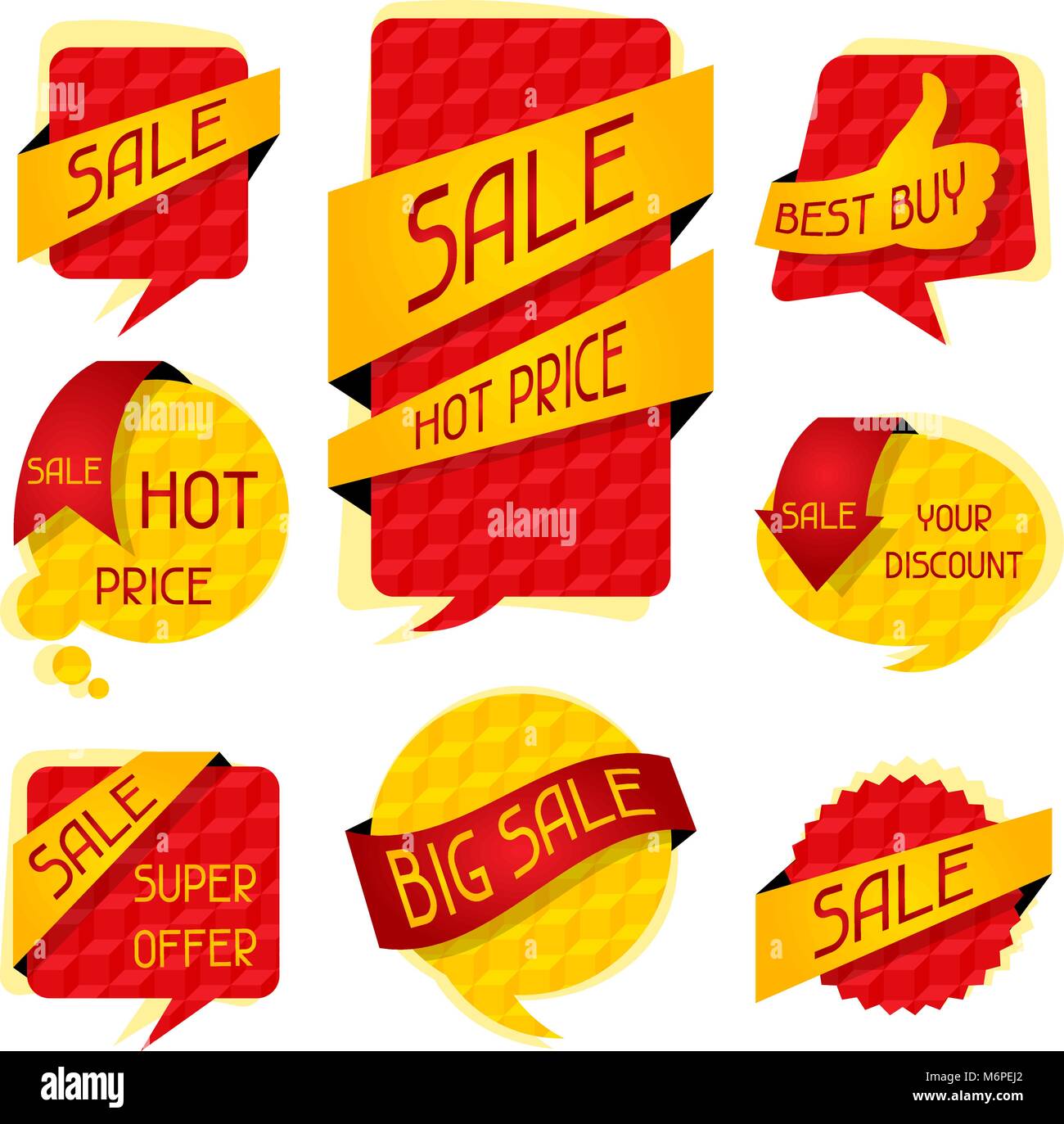 Speech bubbles set best Stock Vector Images - Alamy