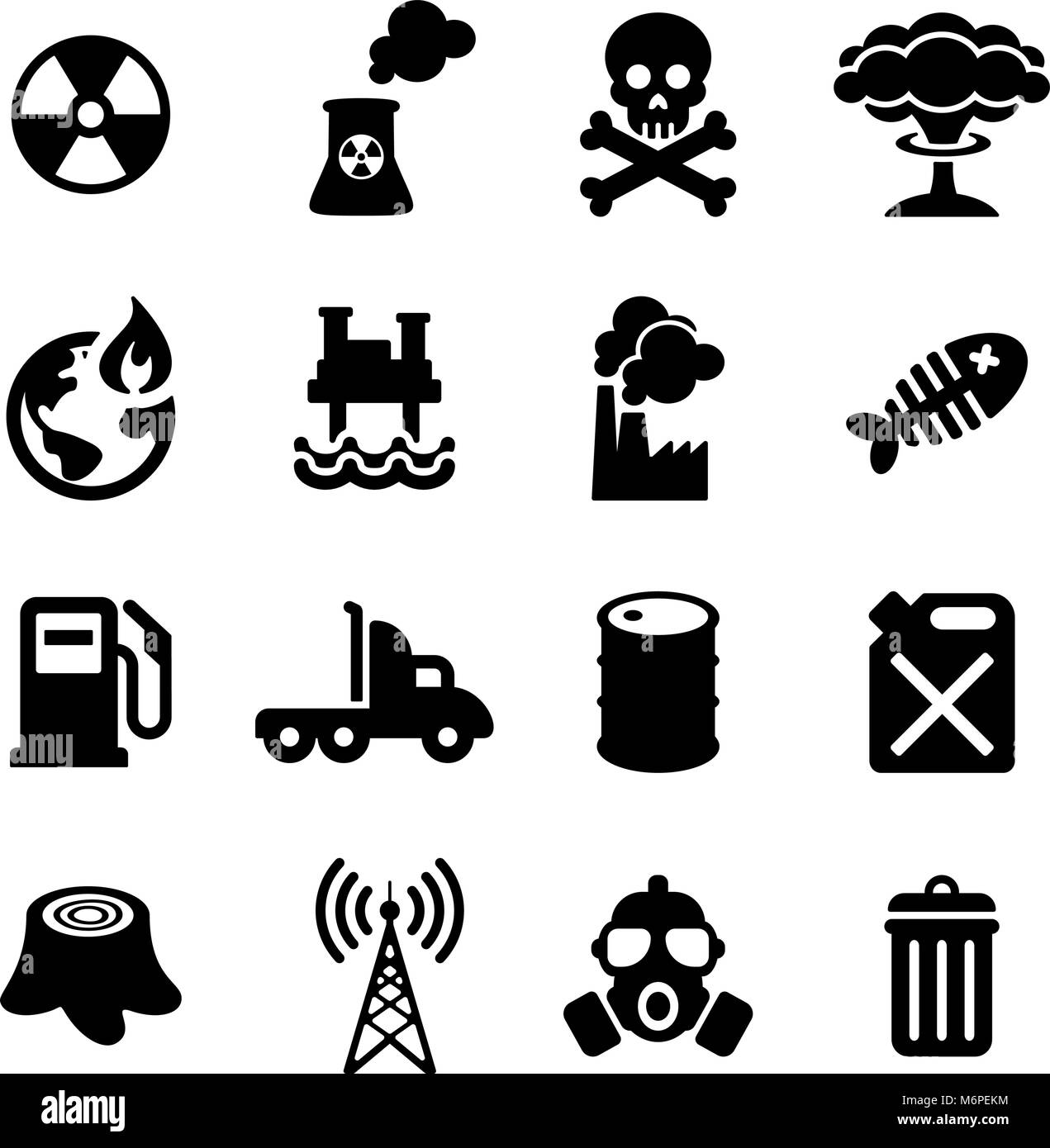 Fish dead pollution Cut Out Stock Images & Pictures - Alamy