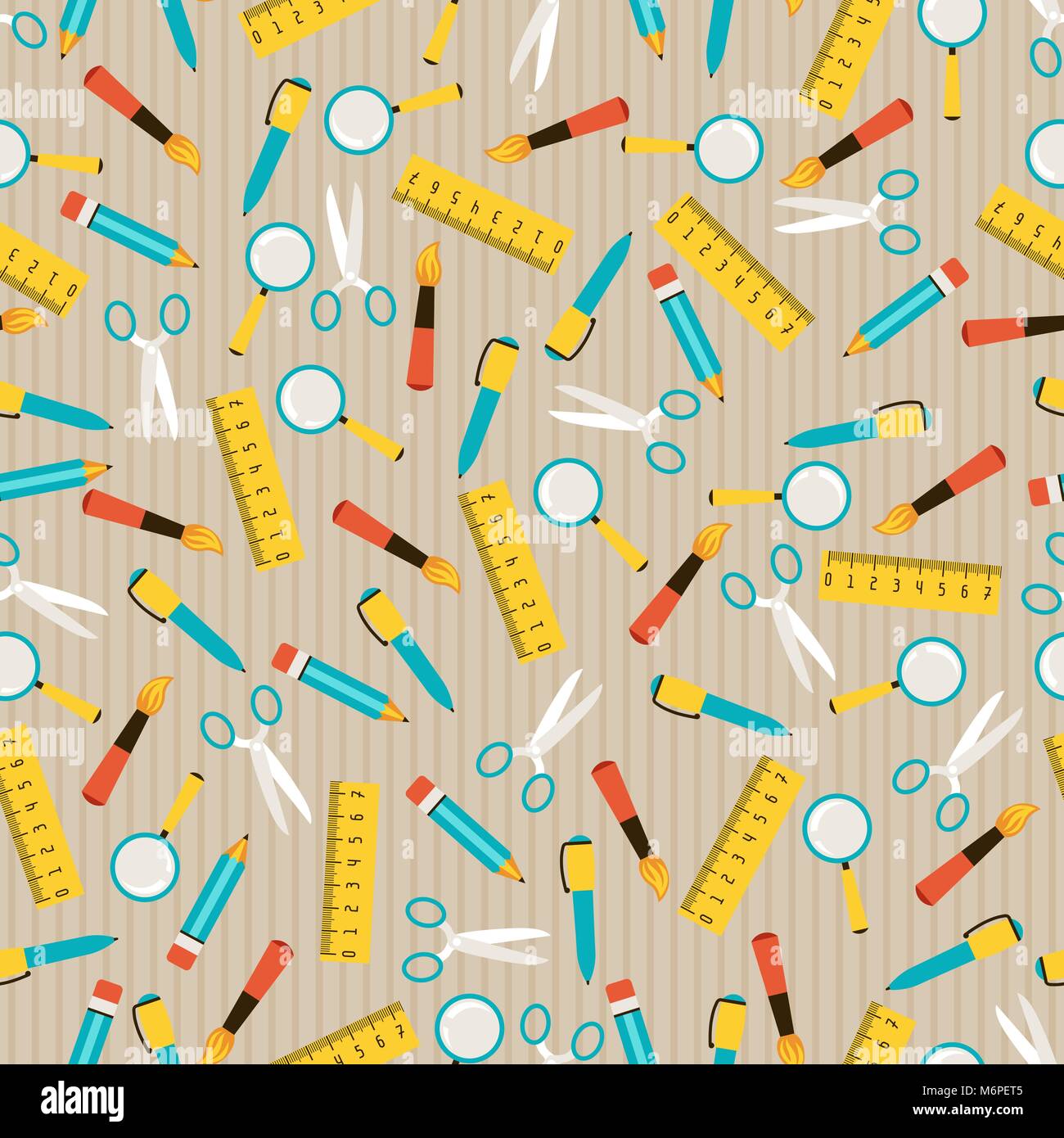 Icons school subjects Stock Vector Images - Alamy