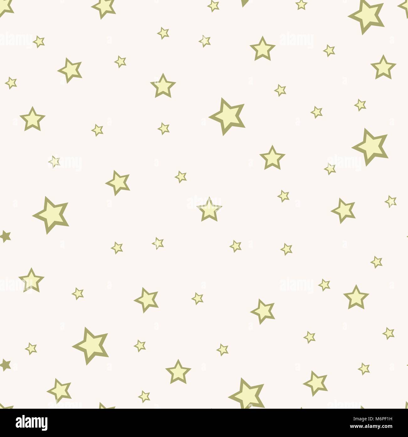 Abstract white modern seamless pattern with stars. Vector illustration ...