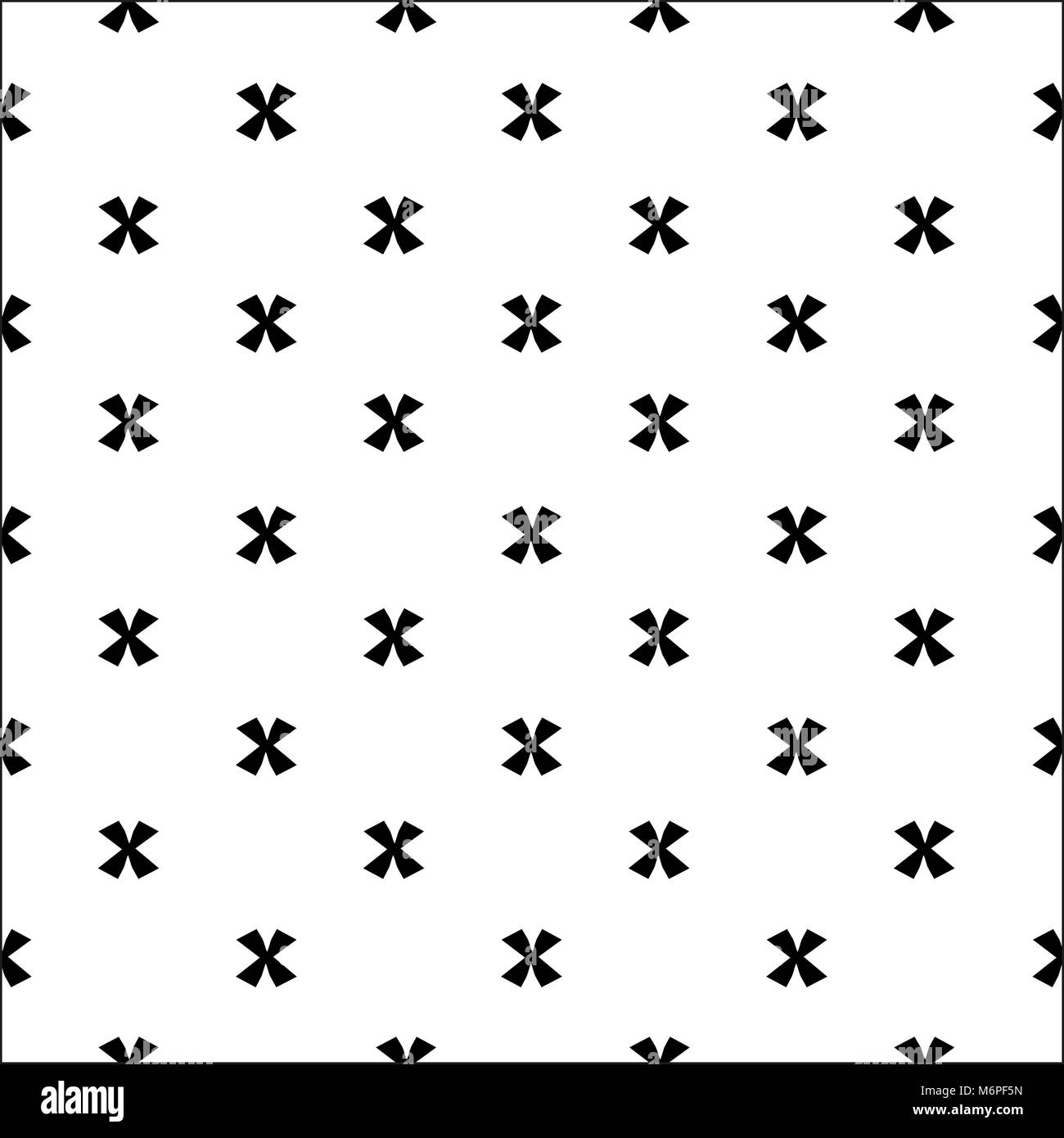 X cross geometric pattern. Simple subtle seamless background Stock ...