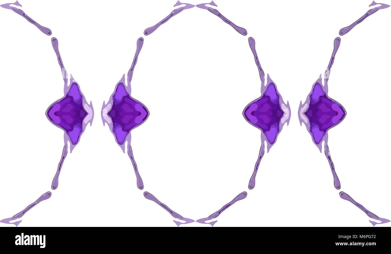 Vector design Purple frame border repeat oval frame art Stock Vector ...