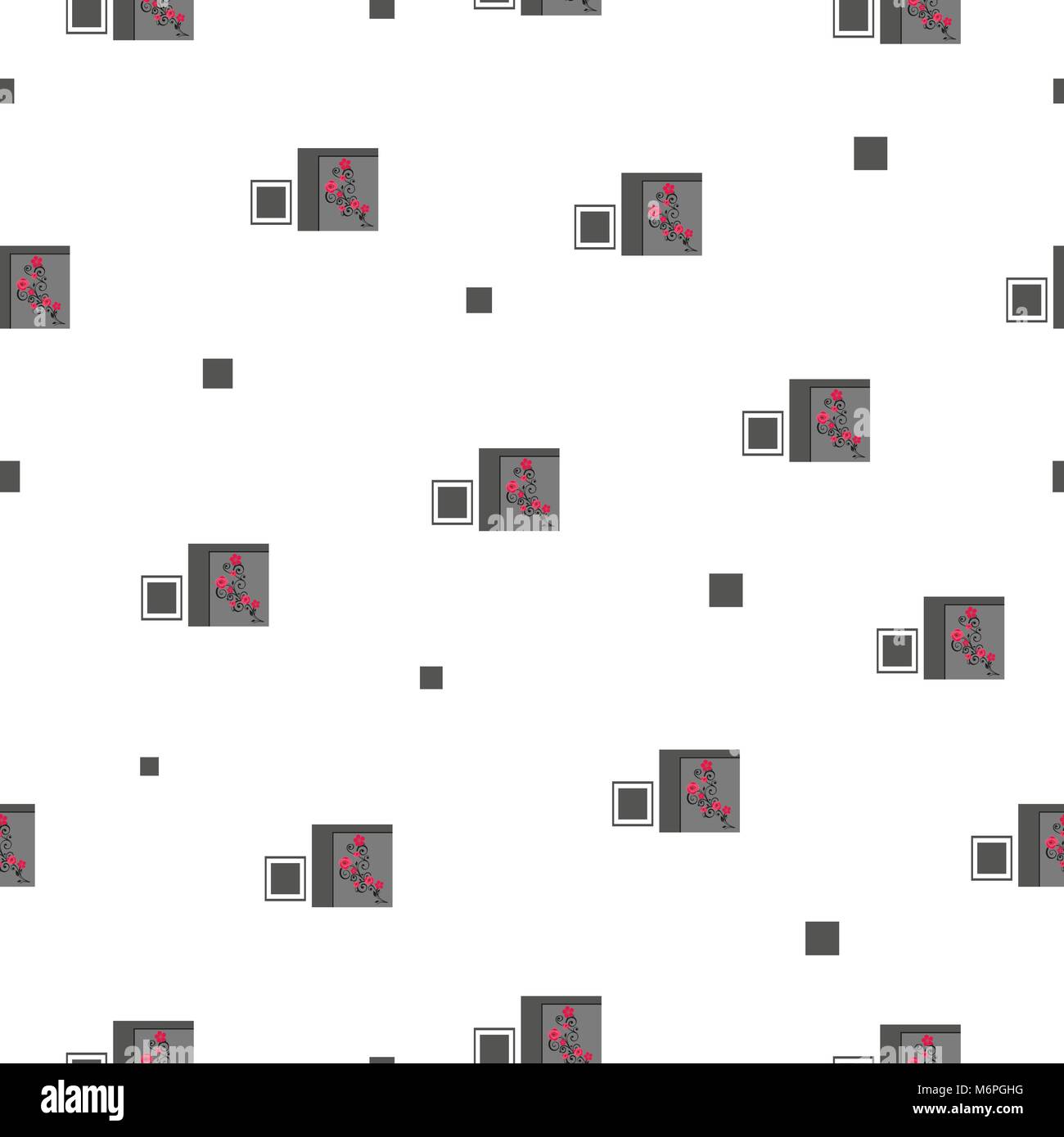 Quilt pattern seamless check Stock Vector Images - Alamy