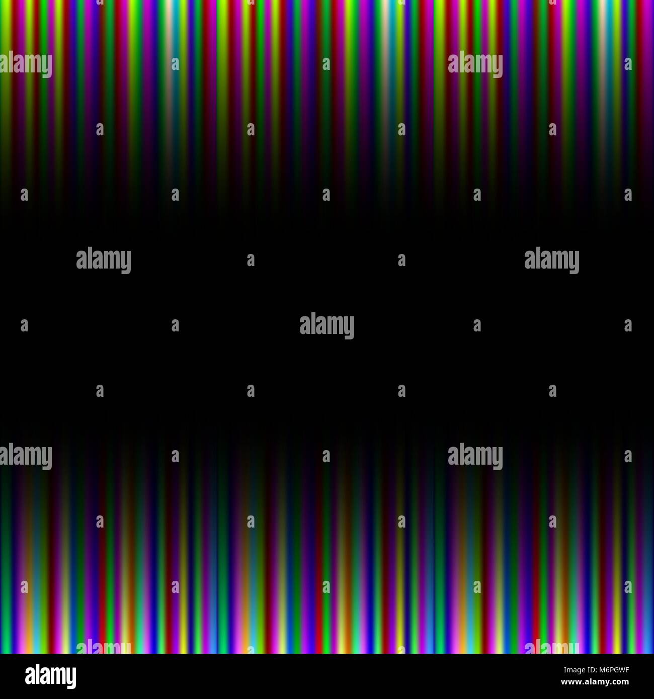 Colorful rainbow gradation striped pattern background with space for ...