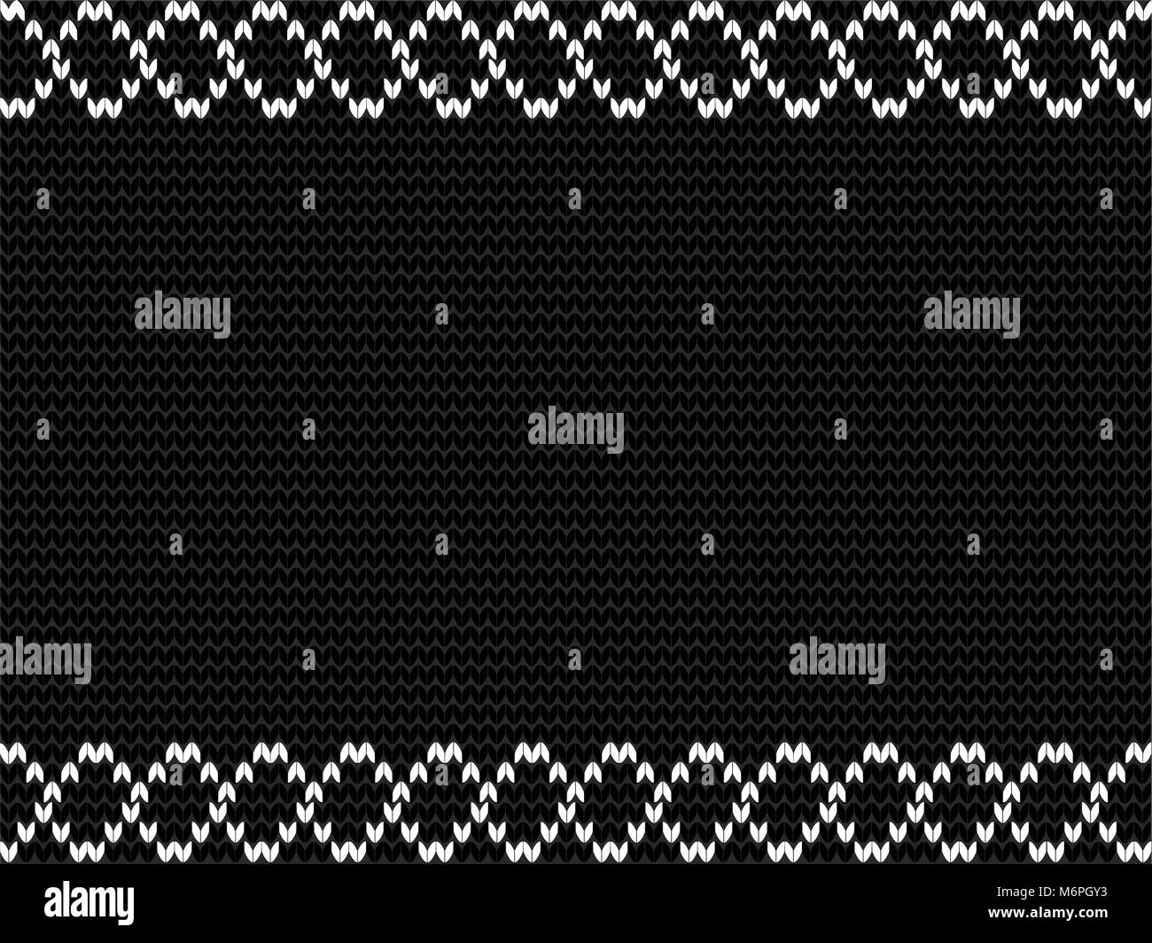 Black wool fabric Stock Vector Images - Alamy