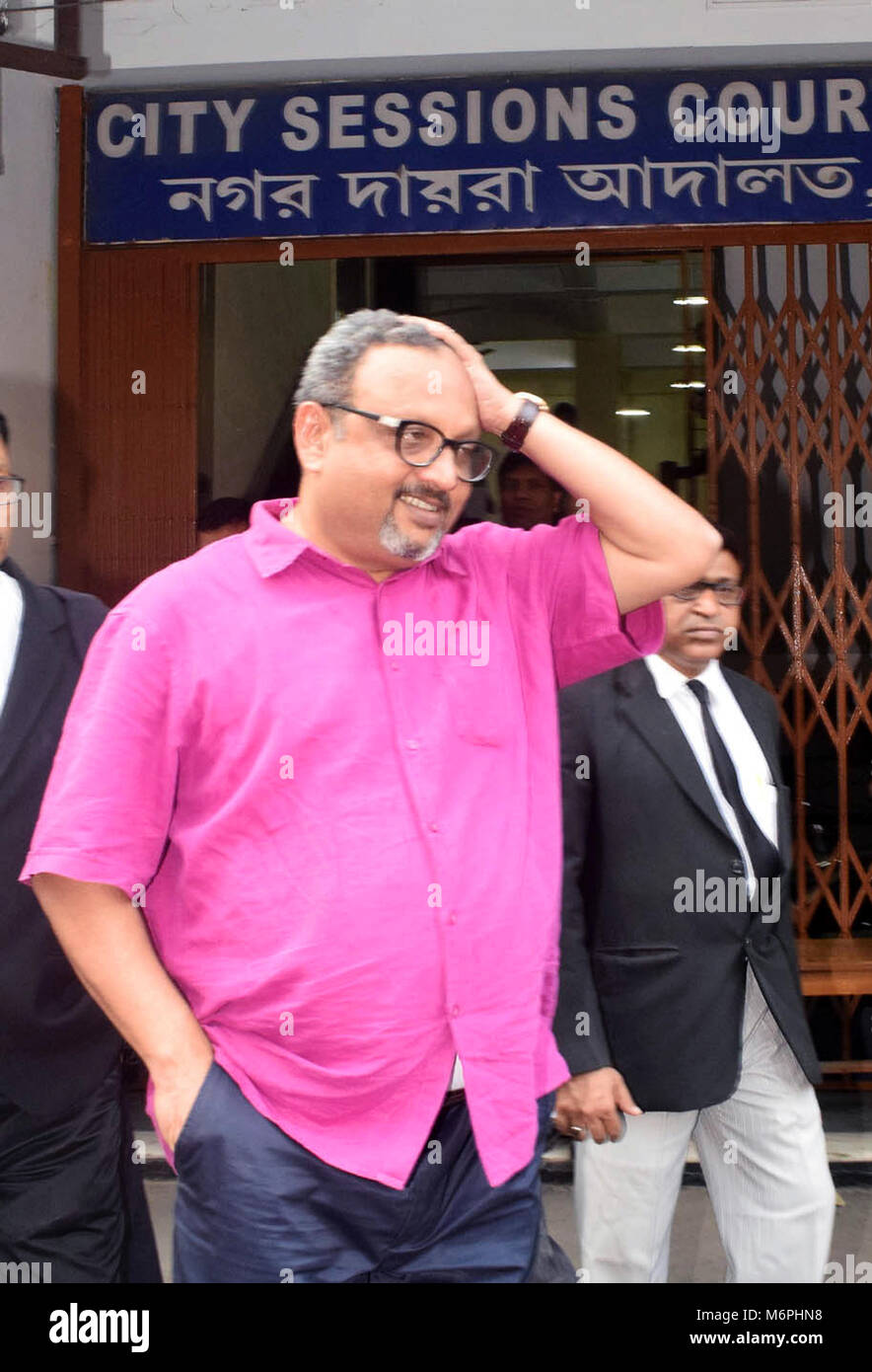 Kolkata, India. 05th Mar, 2018. Narada News CEO Mathew Samuel appeared ...