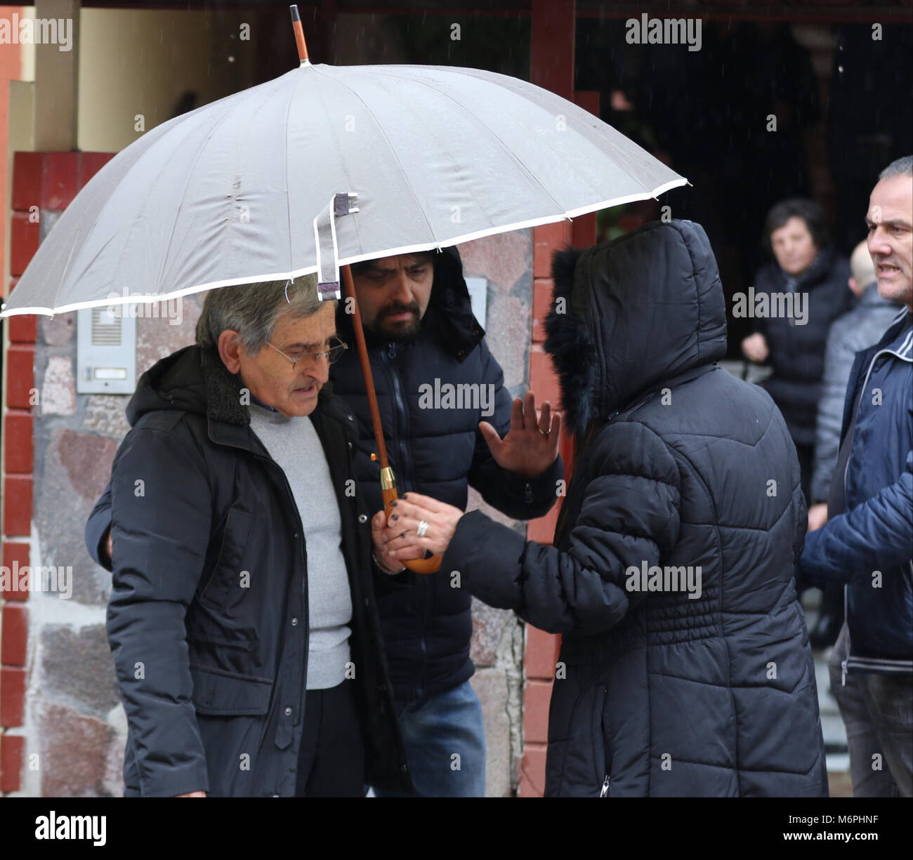 Mugnano Di Napoli, Italy. 05th Mar, 2018. A woman, Tiziana Capasso ...