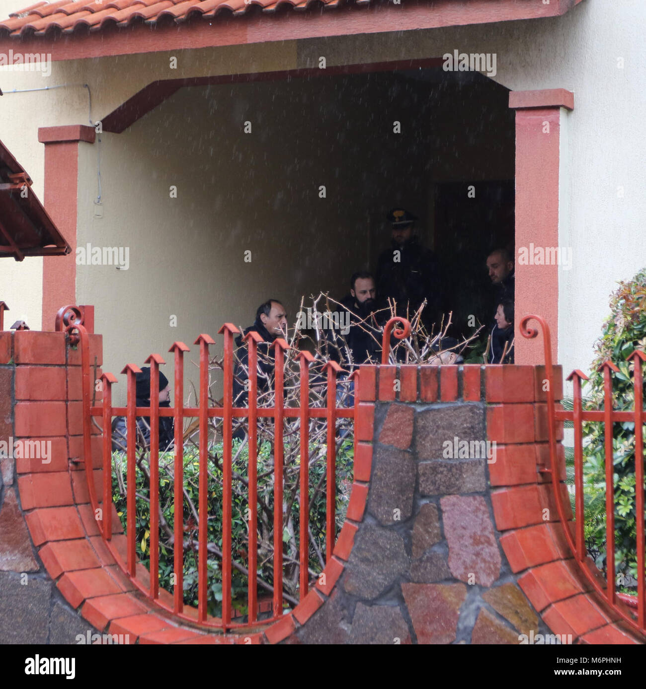 Mugnano Di Napoli, Italy. 05th Mar, 2018. A woman, Tiziana Capasso ...