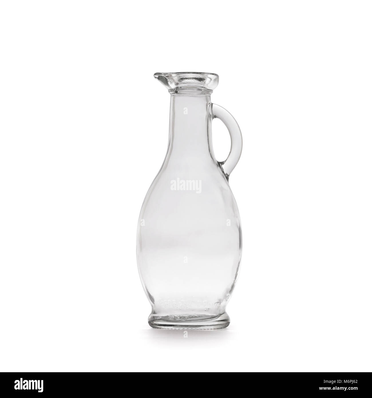 Empty oil jar, mpty olive oil container bottle on white background ...