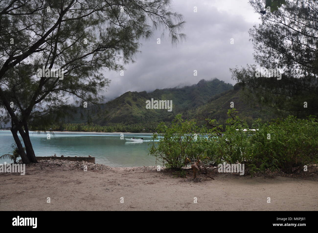Moorea French Polynesia Stock Photo - Alamy