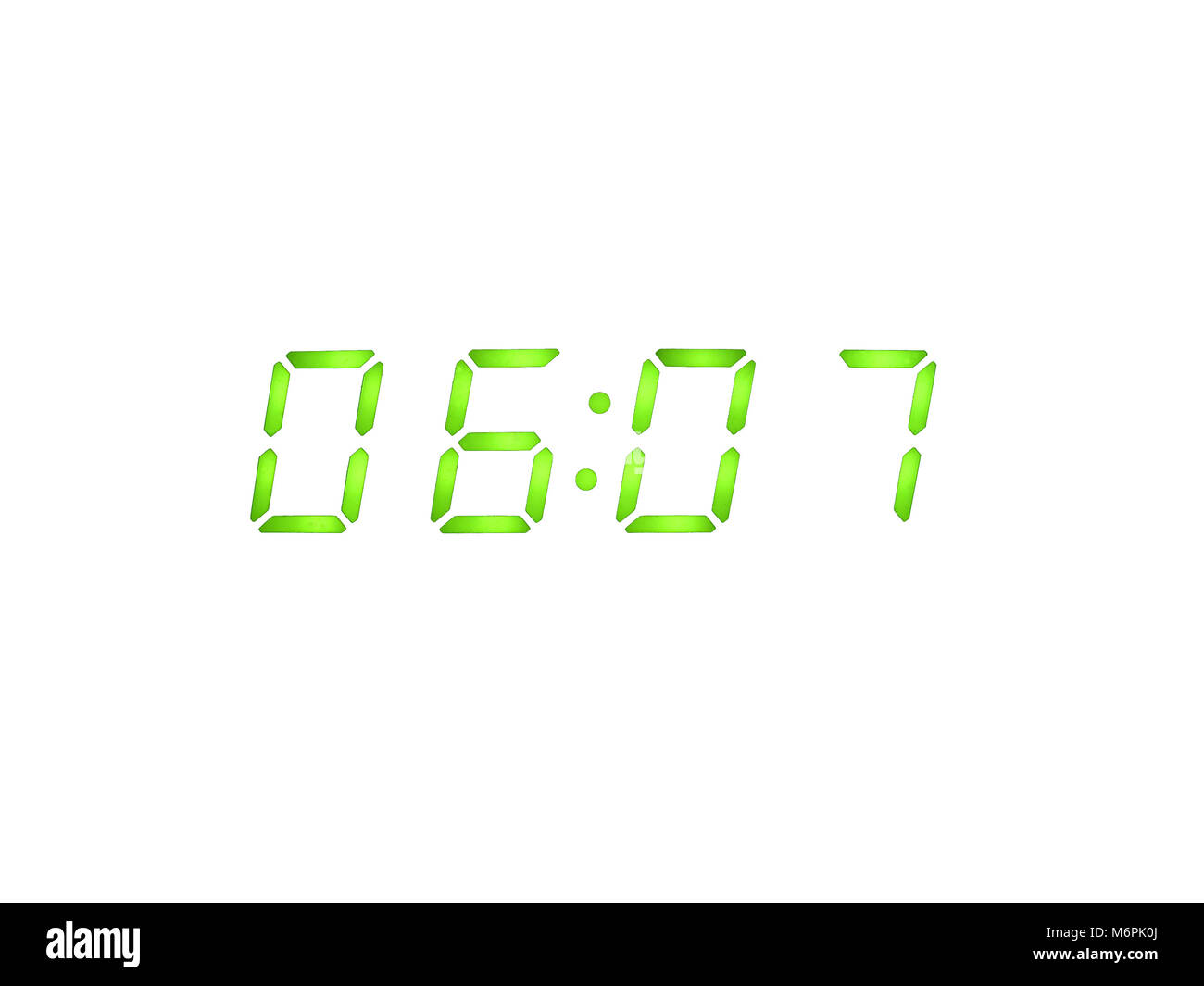 The digital alarm clock with green digits Stock Photo - Alamy The digital alarm clock with green digits Stock Photo - Alamy