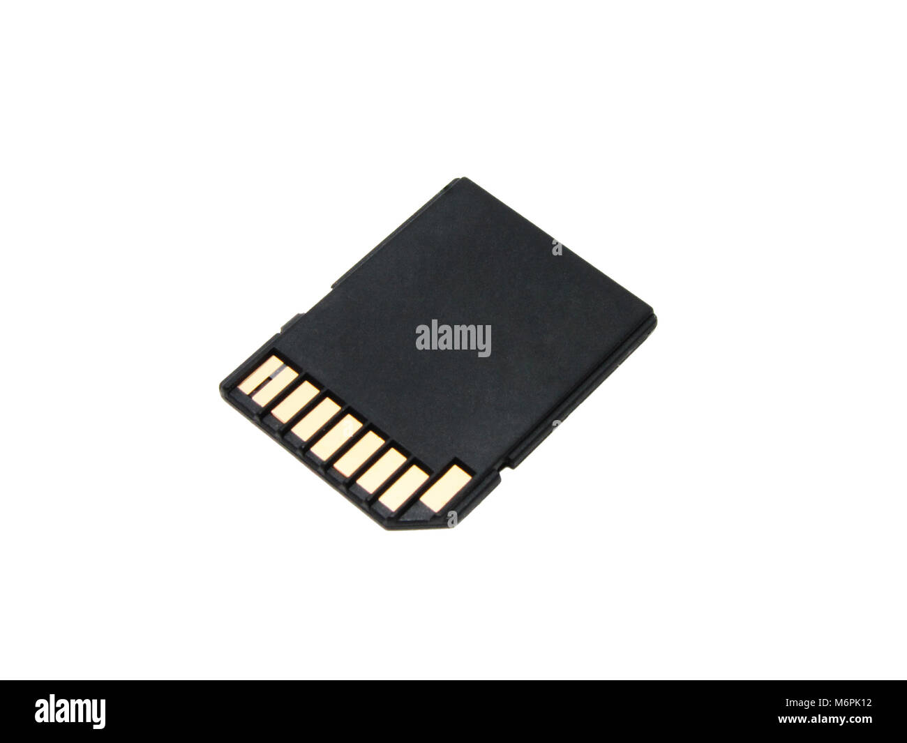 SD memory card isolate on a white background Stock Photo - Alamy