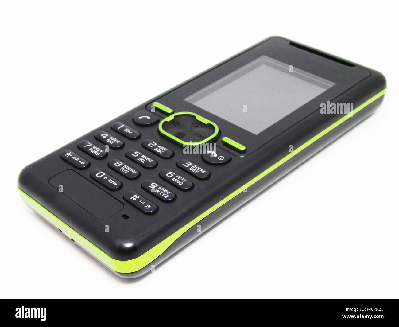 Mobile phone isolated on white background Stock Photo - Alamy