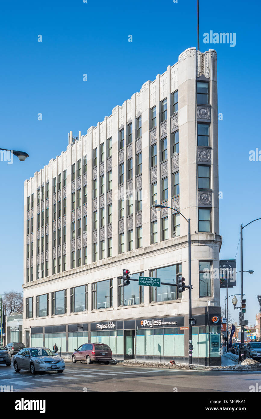 Commercial buildings on Milwaukee Avenue in the Logan Square - Avondale ...