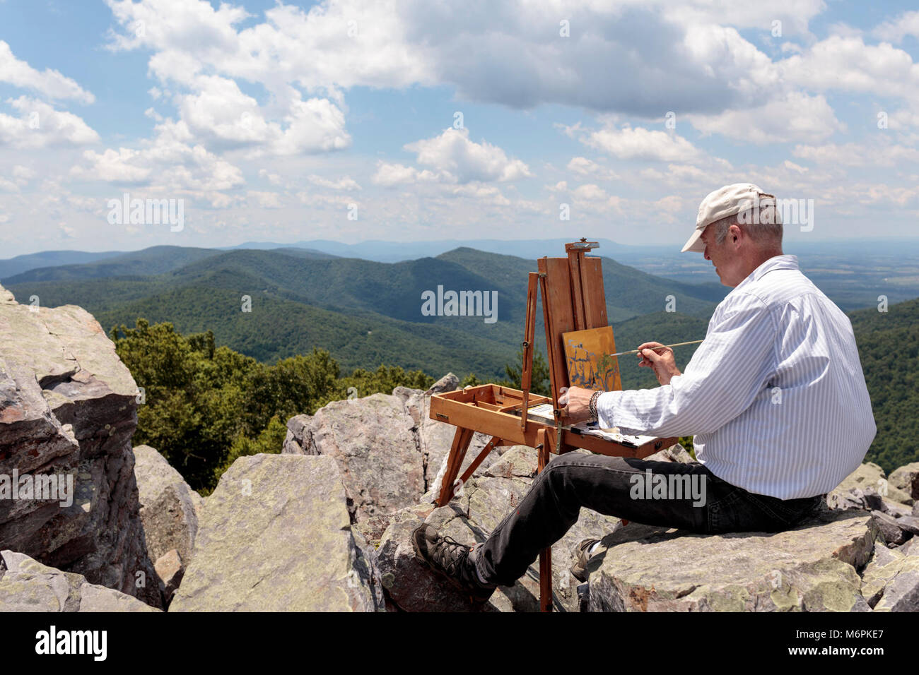 Artist in residence national parks hi-res stock photography and images ...