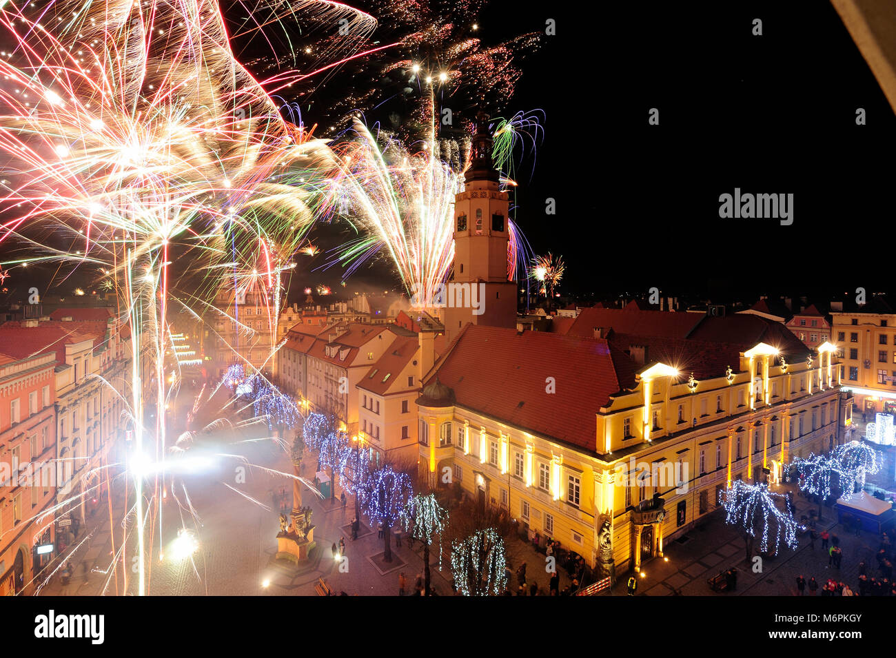 Swidnica, dolnoslaskie, lower silesia, rynek, marketplace, town hall ...
