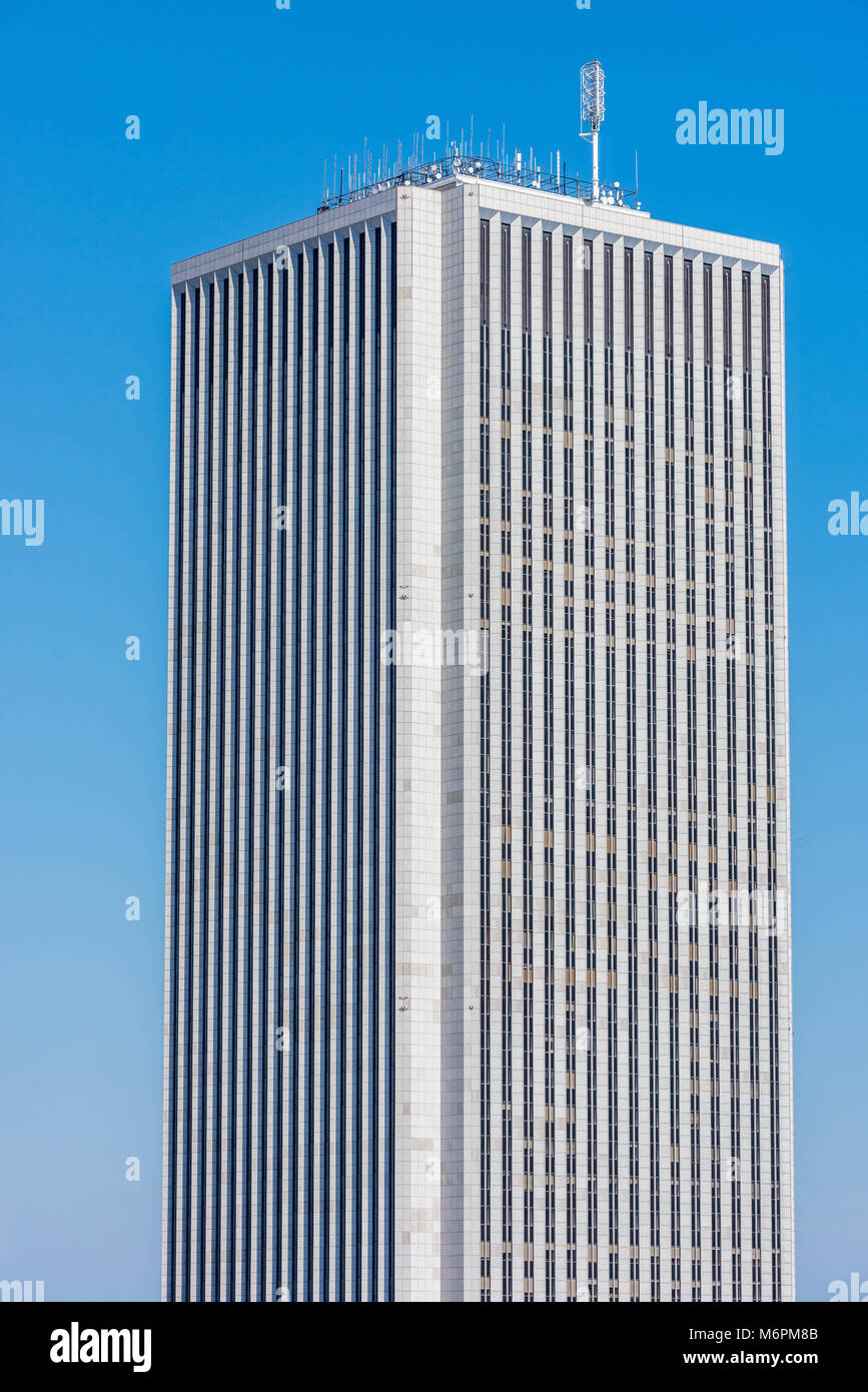 Detail of Aon Center Stock Photo - Alamy