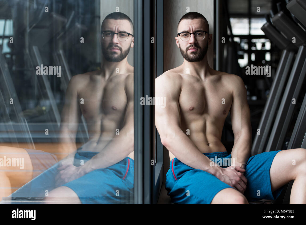 Handsome Good Looking And Attractive Young Man With Muscular Body ...