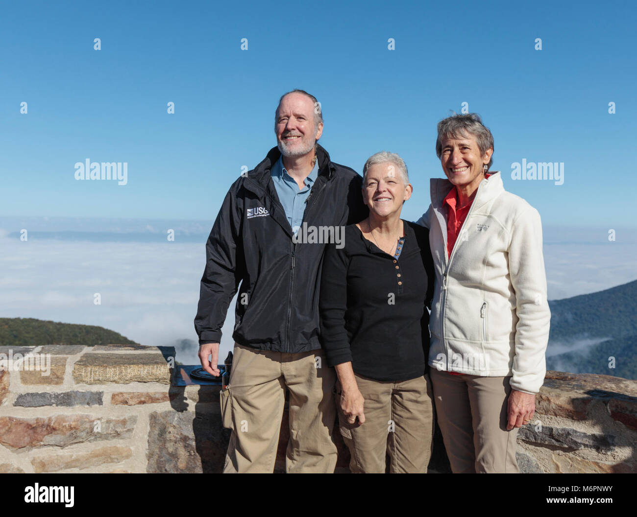 Secretary Jewell Administrator McCarthy Stock Photo - Alamy