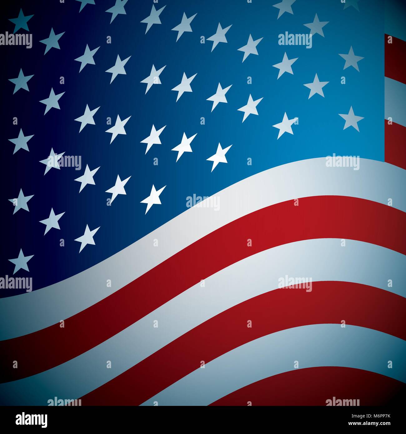 flag of united states patriotism national symbol vector illustration ...