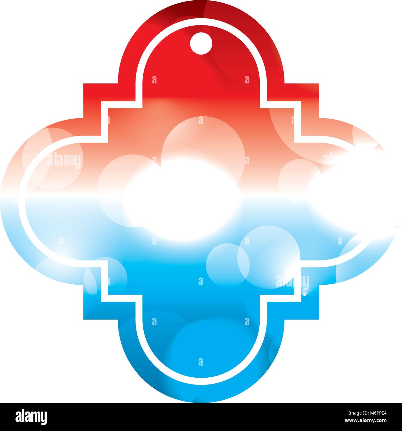 Blurred American Flag Stock Vector Images - Alamy