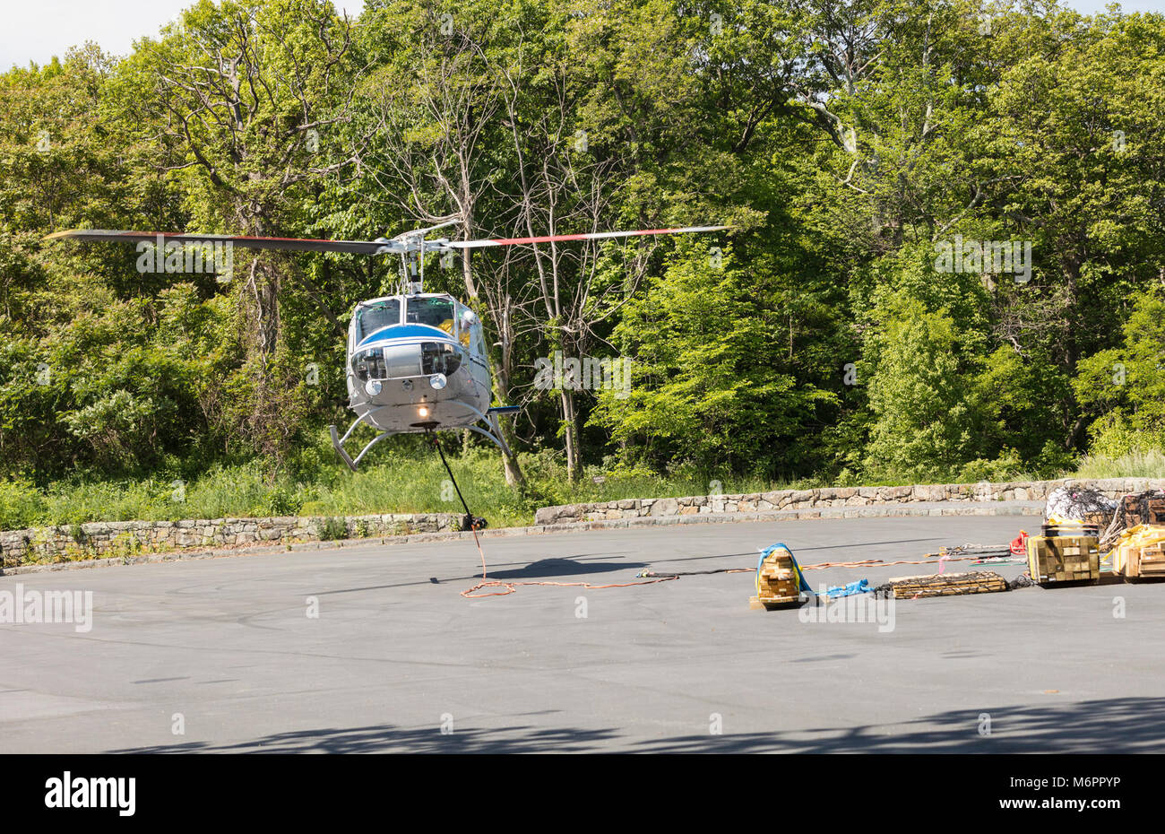 Corbin Cabin Rehab Project. 06-01-2017 | A helicopter was used to air ...