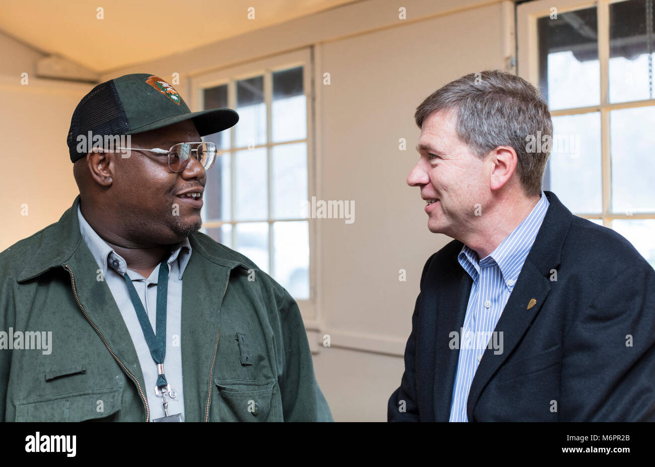 Mike Reynolds SHEN Visit Stock Photo - Alamy