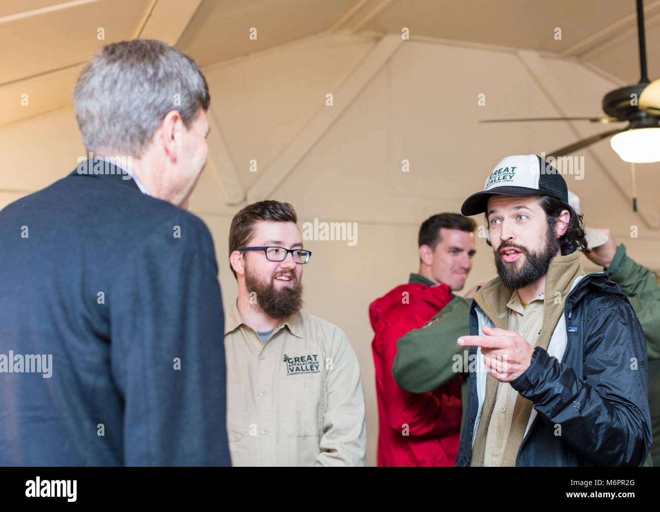 Mike Reynolds SHEN Visit Stock Photo - Alamy