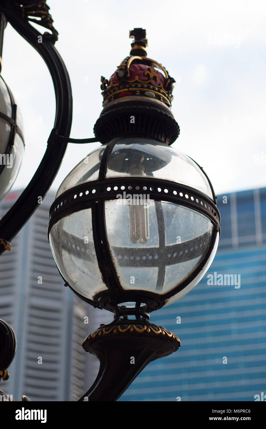 Glass Exterior Light Fitting Stock Photo - Alamy