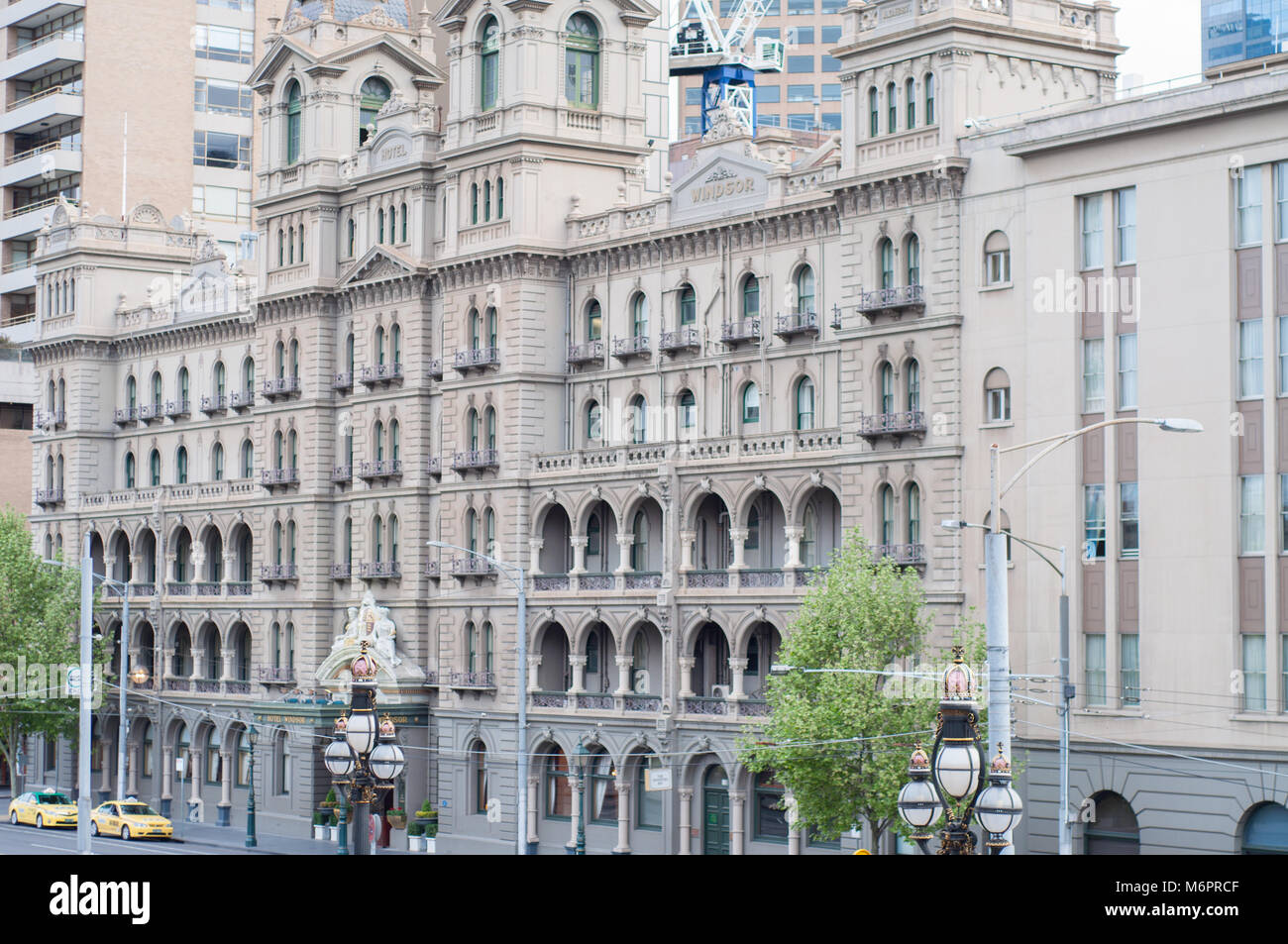 Hotel Windsor In Melbourne Stock Photo - Alamy