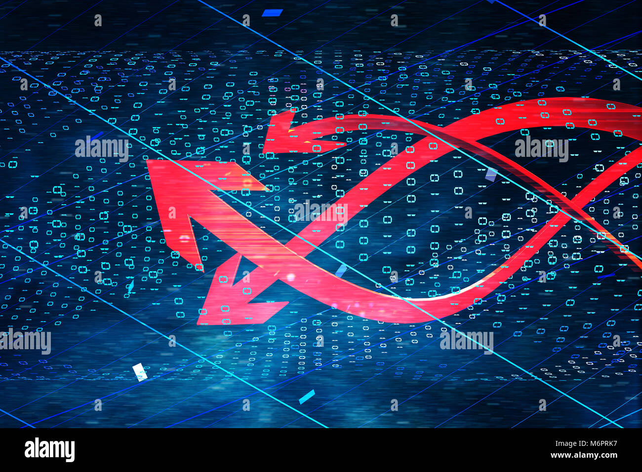 Future Digital Technology, Data Communication, Web Links Stock Photo ...