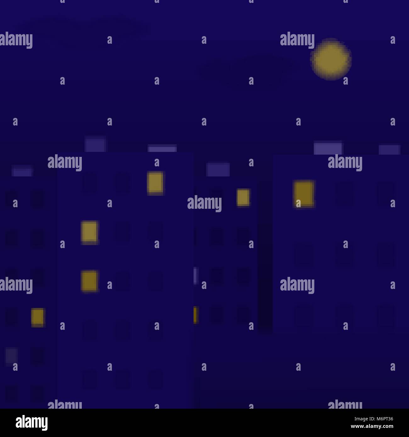 Big city scenic Stock Vector Images - Alamy