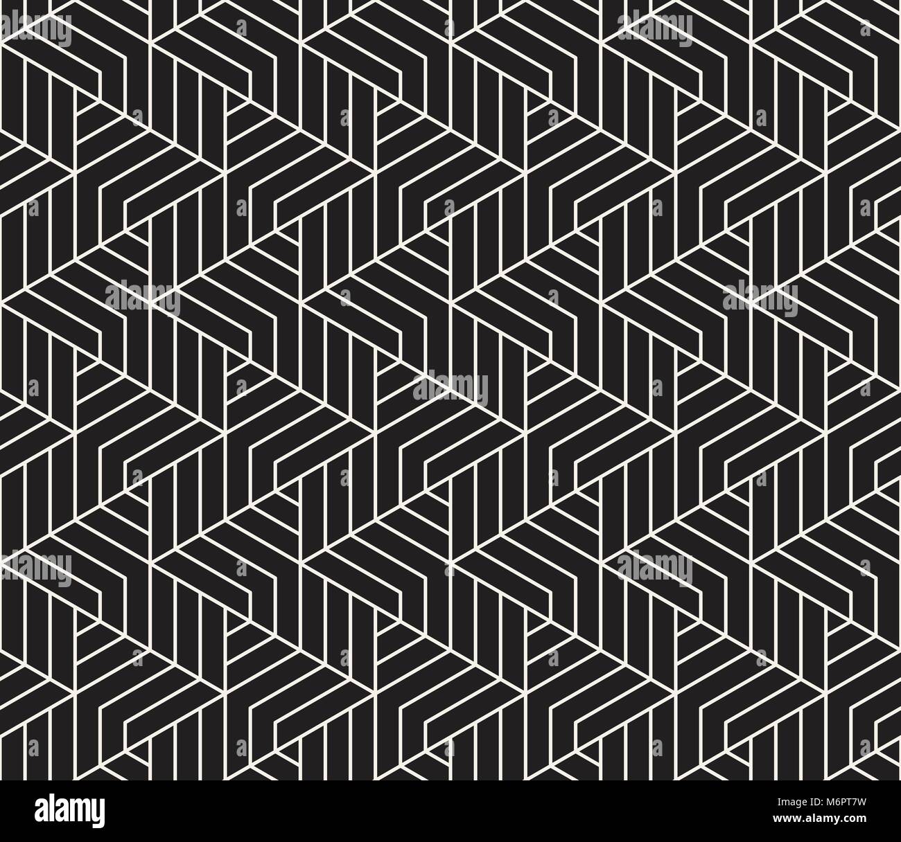 Vector seamless pattern. Modern stylish abstract texture. Repeating ...