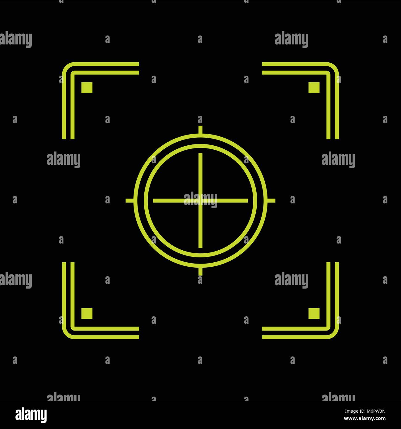 Focus adjustment Stock Vector Images - Alamy