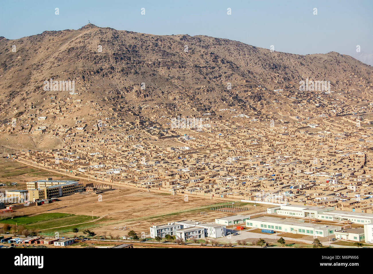 Aerial photo of Kabul Afghanistan of the city center and surroundings ...