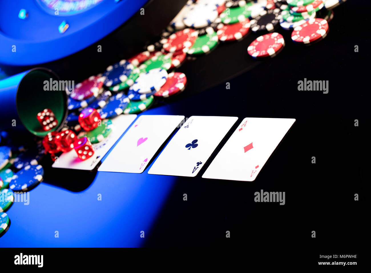 Retro gambler hi-res stock photography and images - Alamy