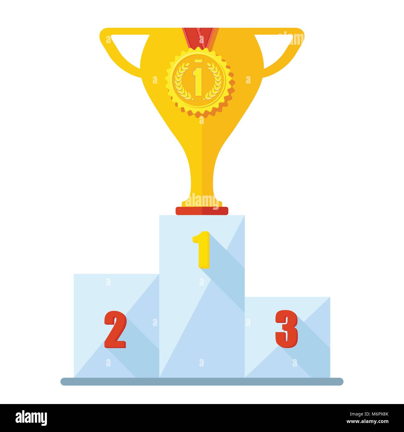 winner podium golden medal Stock Vector Image & Art - Alamy