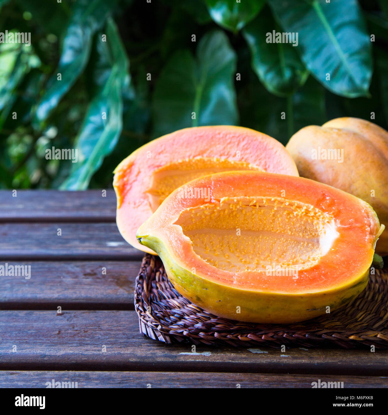 Sweet papaya hi-res stock photography and images - Alamy