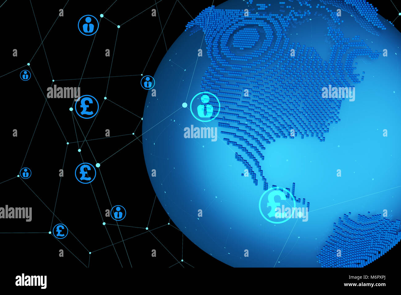 Global Strategic Development, Internet Economy, E-Commerce Stock Photo ...