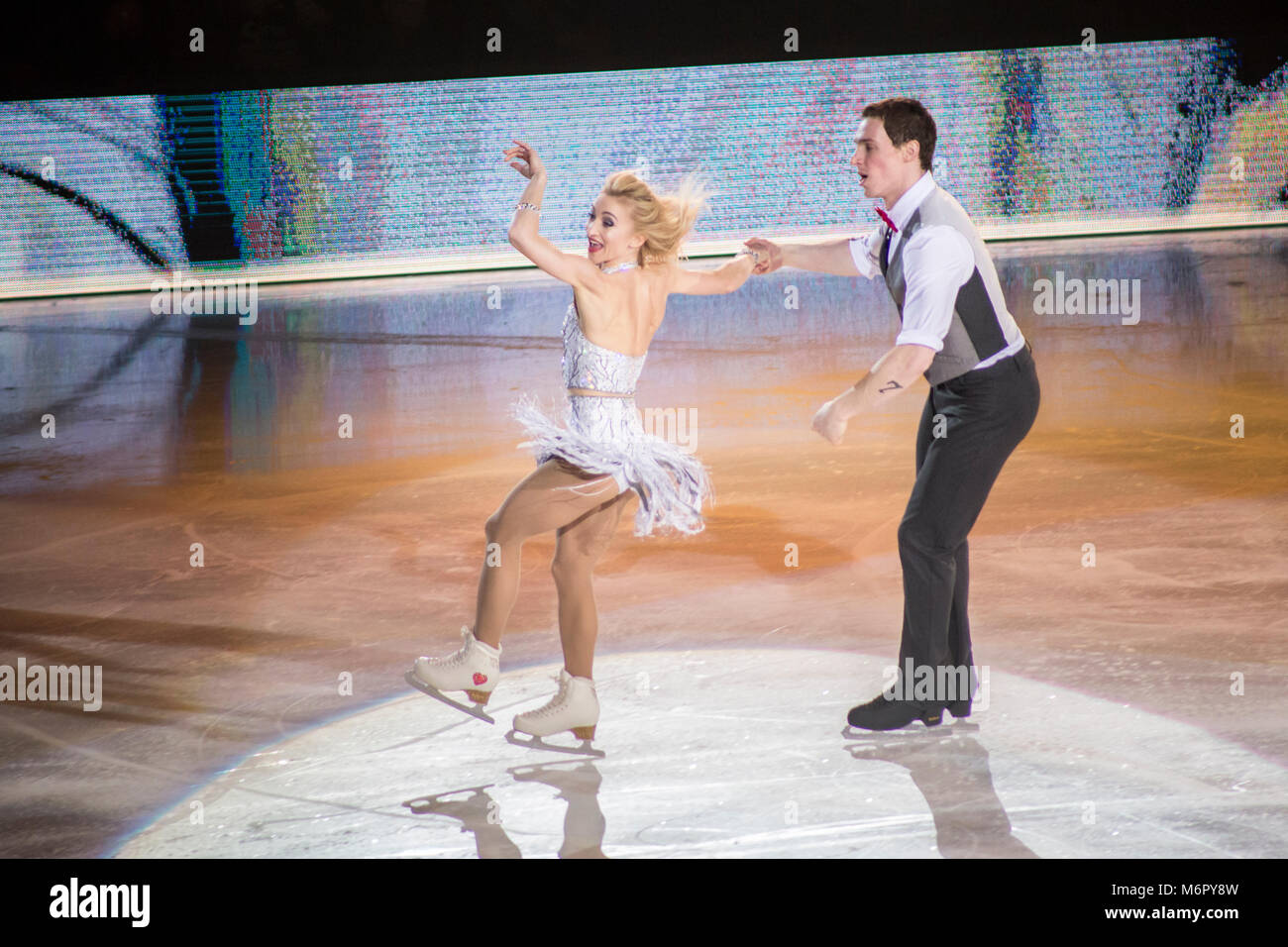 Art on Ice show, 2018, Zürich, Switzerland Stock Photo - Alamy