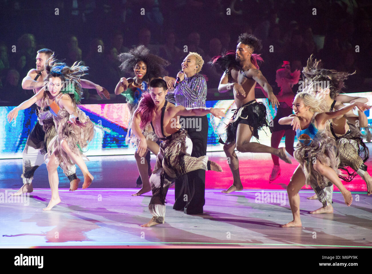 Art on Ice show, 2018, Zürich, Switzerland Stock Photo - Alamy