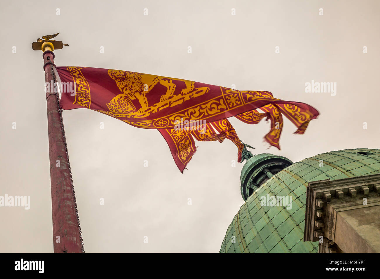 European flag on town hi-res stock photography and images - Alamy