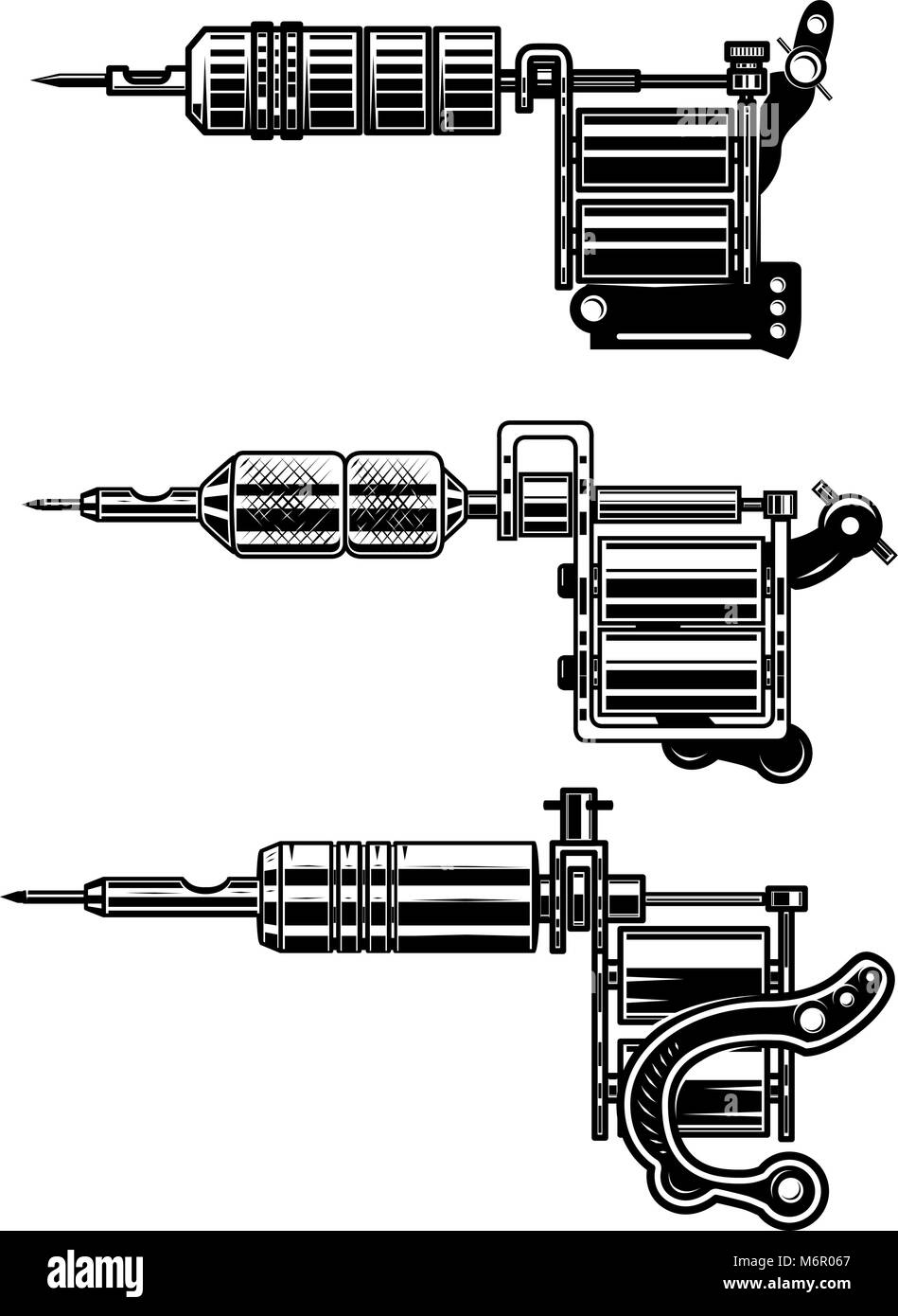 Tattoo machines Stock Vector Images - Alamy